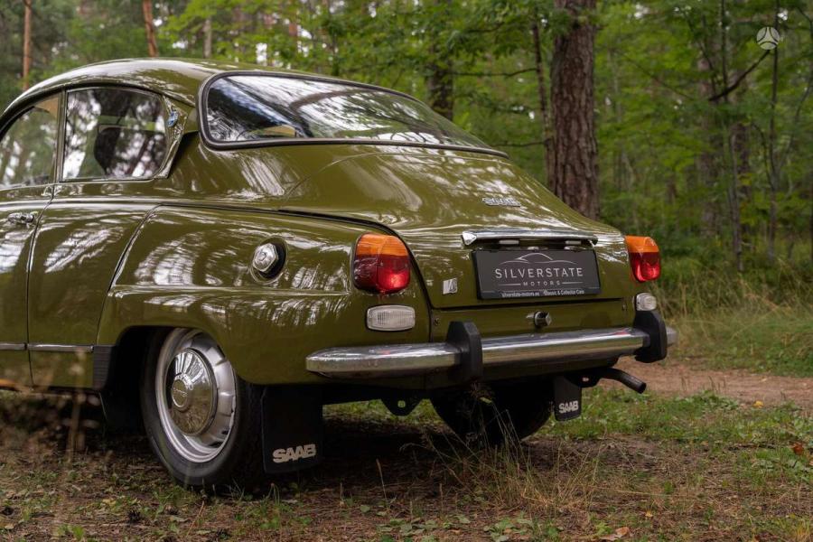 Green Saab 96 1973 in Tallinn, with an engine capacity of 1.50 L and mileage of 47 thousand km for 9900 €, photo 43 on AUTOMOTO.COM.LV