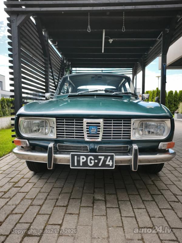 Green Saab 99 1970 in Tallinn, with an engine capacity of 1.70 L and mileage of 156 thousand km for 9900 €, photo 1 on AUTOMOTO.COM.LV