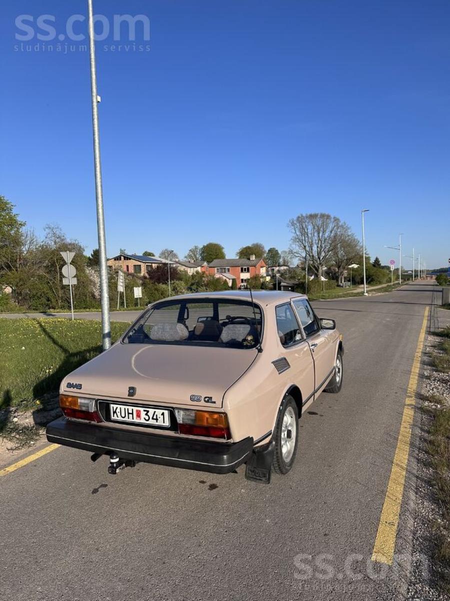Grey Saab 99 1981 in Riga, with an engine capacity of 2.00 L and mileage of 200 thousand km for 3750 €, photo 3 on AUTOMOTO.COM.LV