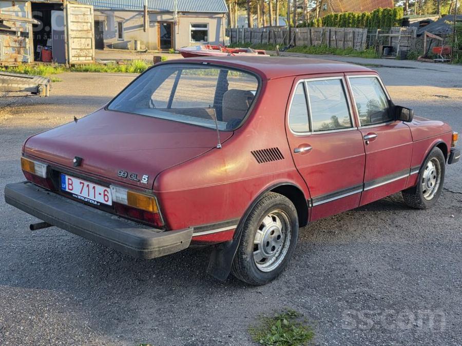Sarkans Saab 99 1983 Rīga, ar dzinēja tilpumu 2.00 L un nobraukumu 205 tūkst. km par 1300 €, foto 4 vietnē AUTOMOTO.COM.LV