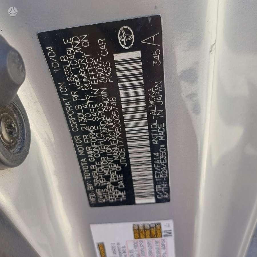 Pelēks Scion TC 2005 Klaipėda, ar dzinēja tilpumu 2.36 L un nobraukumu 120 tūkst. km par 2500 €, foto 21 vietnē AUTOMOTO.COM.LV