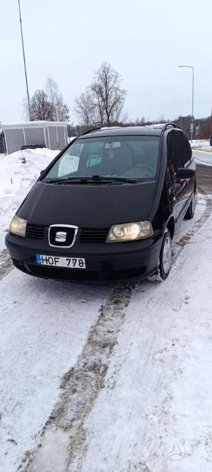 Melns SEAT Alhambra 2001 Kretinga, ar dzinēja tilpumu 0.00 L un nobraukumu 315 tūkst. km par 1000 €, foto  vietnē AUTOMOTO.COM.LV
