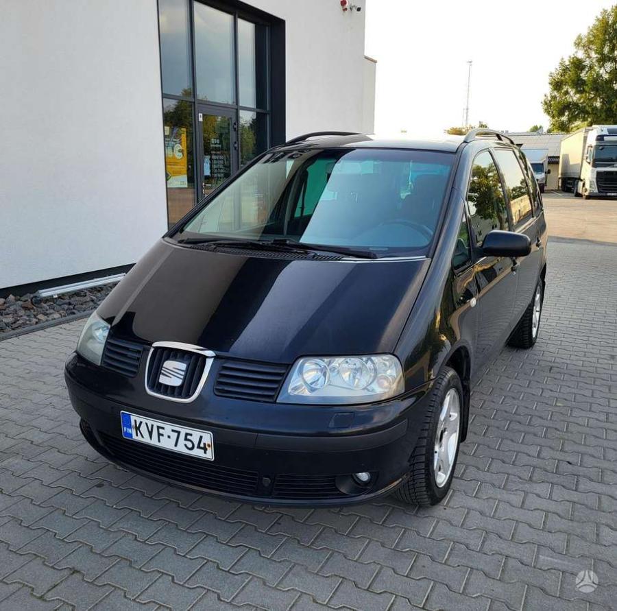 Melns SEAT Alhambra 2001 Šauļi, ar dzinēja tilpumu 2.80 L un nobraukumu 180 tūkst. km par 2750 €, foto 3 vietnē AUTOMOTO.COM.LV