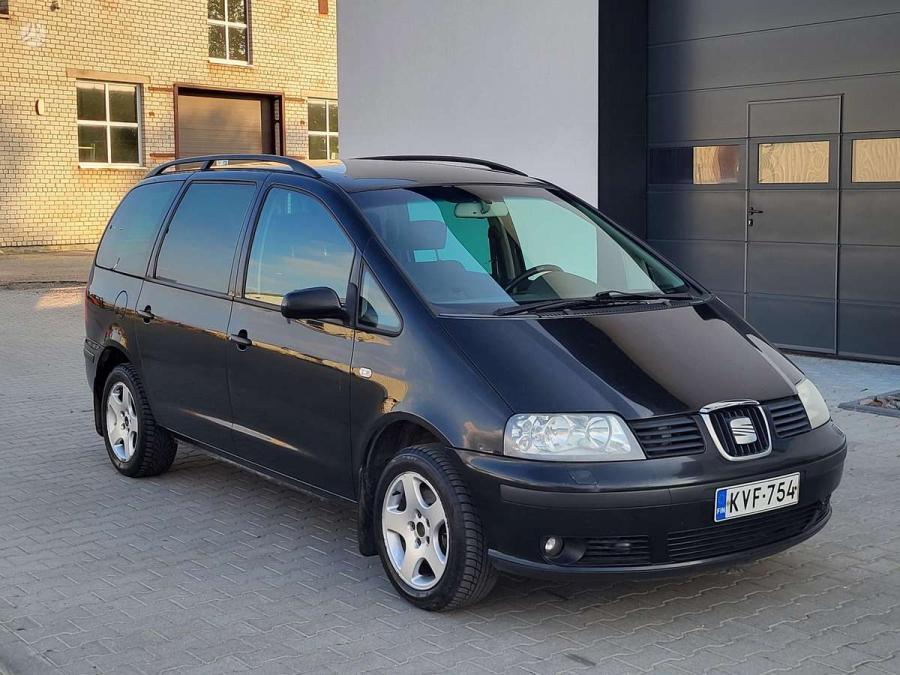Melns SEAT Alhambra 2001 Šauļi, ar dzinēja tilpumu 2.80 L un nobraukumu 180 tūkst. km par 2750 €, foto 15 vietnē AUTOMOTO.COM.LV