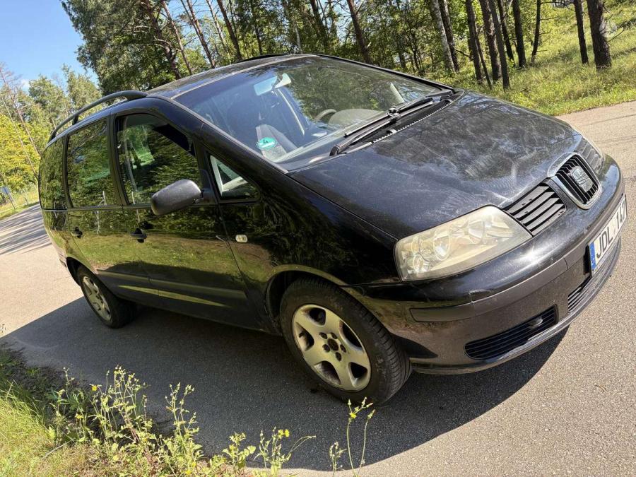 Melns SEAT Alhambra 2002 Viļņa, ar dzinēja tilpumu 2.00 L un nobraukumu 260 tūkst. km par 1650 €, foto 10 vietnē AUTOMOTO.COM.LV