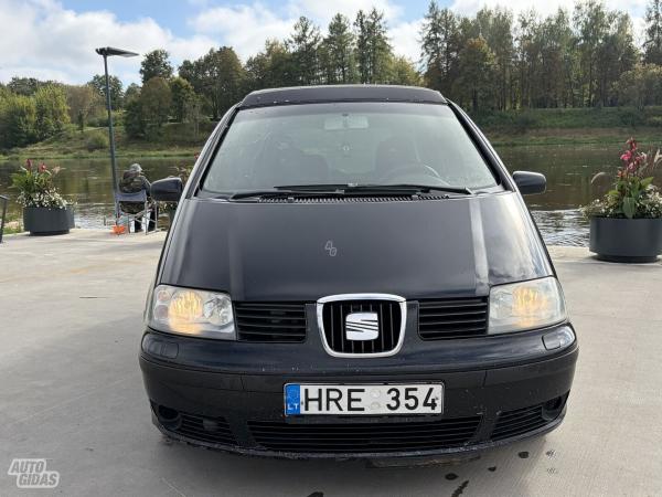 SEAT Alhambra 2002 in Jonava on AUTOMOTO.COM.LV Black SEAT Alhambra 2002 in Jonava, with an engine capacity of 1.90 L and mileage of 395 thousand km for 900 €, photo 3 on AUTOMOTO.COM.LV