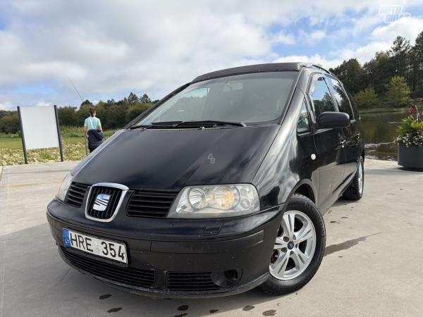 SEAT Alhambra 2002 in Jonava on AUTOMOTO.COM.LV Black SEAT Alhambra 2002 in Jonava, with an engine capacity of 1.90 L and mileage of 395 thousand km for 900 €, photo 9 on AUTOMOTO.COM.LV