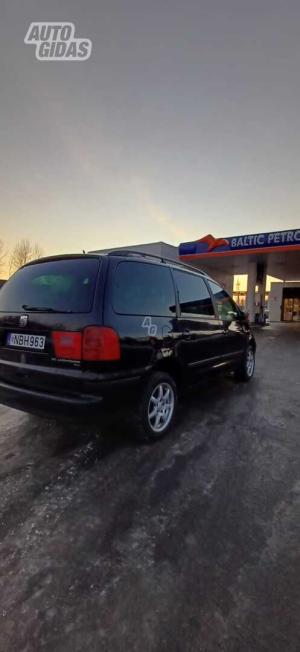 Black SEAT Alhambra 2005 in Kaunas, with an engine capacity of 1.90 L and mileage of 378 thousand km for 1650 €, photo 14 on AUTOMOTO.COM.LV