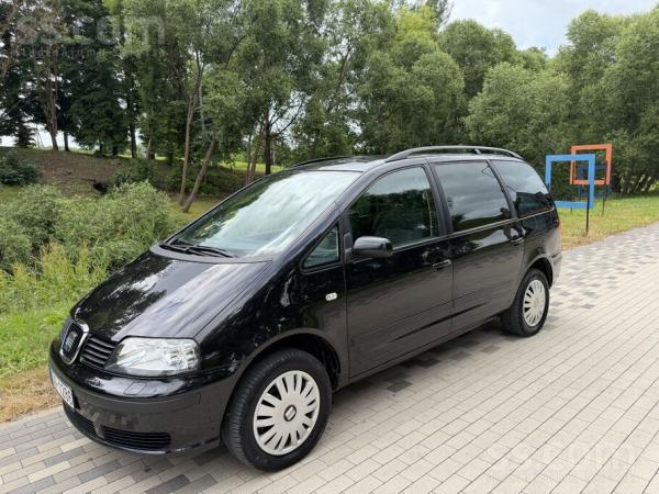 Melns SEAT Alhambra 2005 Rēzekne, ar dzinēja tilpumu 1.90 L un nobraukumu 0 tūkst. km par 3750 €, foto 3 vietnē AUTOMOTO.COM.LV