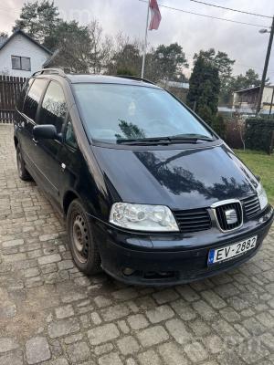 Melns SEAT Alhambra 2006 Rīga, ar dzinēja tilpumu 2.00 L un nobraukumu 330 tūkst. km par 1800 €, foto  vietnē AUTOMOTO.COM.LV