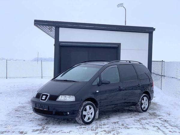 Melns SEAT Alhambra 2006 Kėdainiai, ar dzinēja tilpumu 1.90 L un nobraukumu 284 tūkst. km par 3299 €, foto 3 vietnē AUTOMOTO.COM.LV