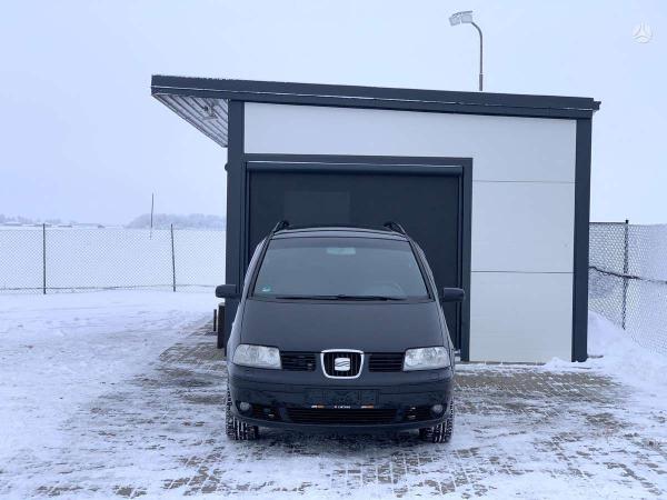 Melns SEAT Alhambra 2006 Kėdainiai, ar dzinēja tilpumu 1.90 L un nobraukumu 284 tūkst. km par 3299 €, foto 6 vietnē AUTOMOTO.COM.LV