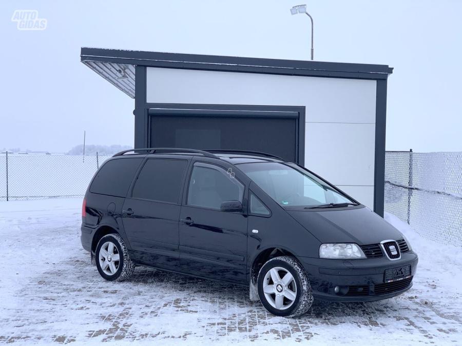 Melns SEAT Alhambra 2006 Kauņa, ar dzinēja tilpumu 1.90 L un nobraukumu 284 tūkst. km par 3299 €, foto 2 vietnē AUTOMOTO.COM.LV