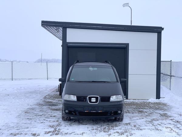 Melns SEAT Alhambra 2006 Kauņa, ar dzinēja tilpumu 1.90 L un nobraukumu 284 tūkst. km par 3299 €, foto 6 vietnē AUTOMOTO.COM.LV