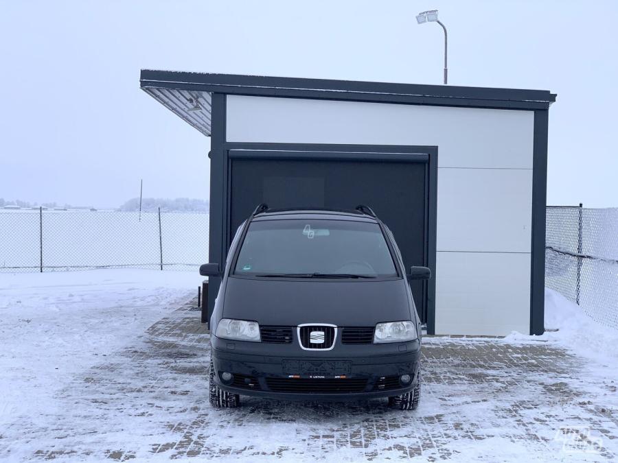 Melns SEAT Alhambra 2006 Kauņa, ar dzinēja tilpumu 1.90 L un nobraukumu 284 tūkst. km par 3299 €, foto 6 vietnē AUTOMOTO.COM.LV