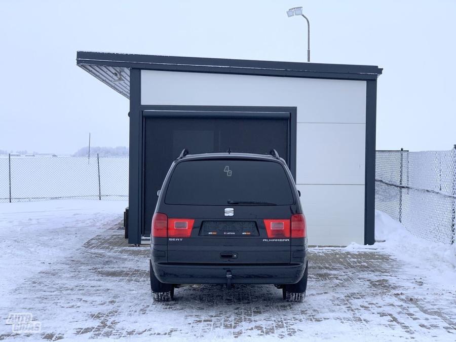 Melns SEAT Alhambra 2006 Kauņa, ar dzinēja tilpumu 1.90 L un nobraukumu 284 tūkst. km par 3299 €, foto 7 vietnē AUTOMOTO.COM.LV