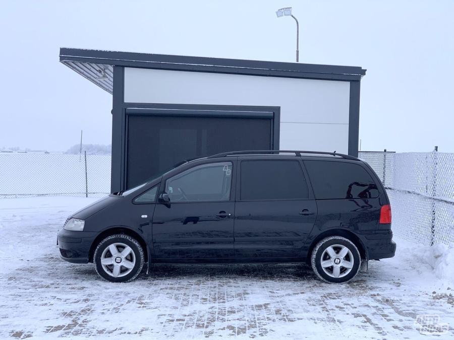 Melns SEAT Alhambra 2006 Kauņa, ar dzinēja tilpumu 1.90 L un nobraukumu 284 tūkst. km par 3299 €, foto 9 vietnē AUTOMOTO.COM.LV