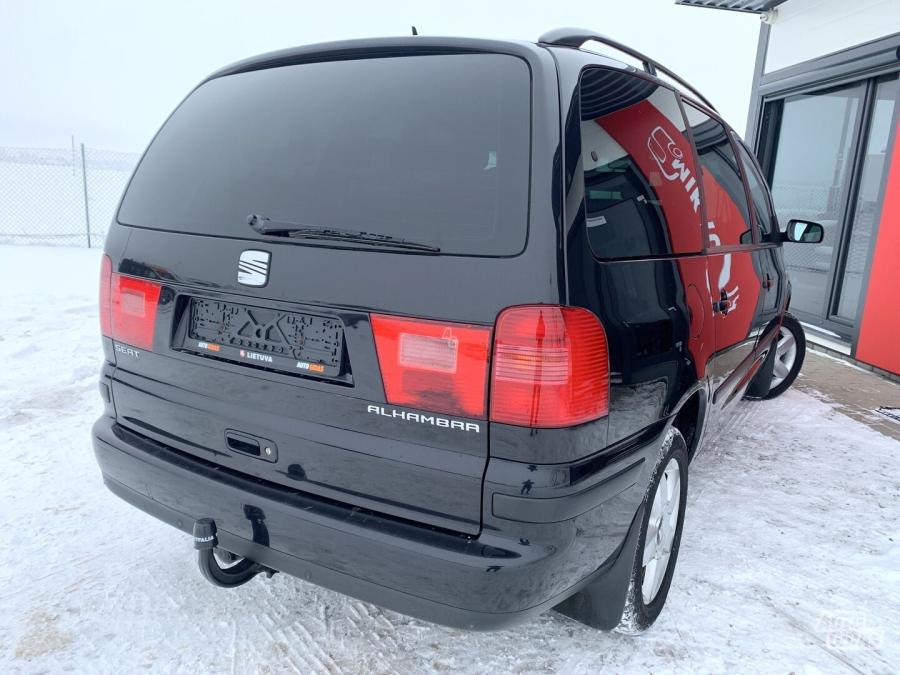 Melns SEAT Alhambra 2006 Kauņa, ar dzinēja tilpumu 1.90 L un nobraukumu 284 tūkst. km par 3299 €, foto 32 vietnē AUTOMOTO.COM.LV