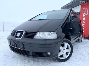 Melns SEAT Alhambra 2006 Kauņa, ar dzinēja tilpumu 1.90 L un nobraukumu 284 tūkst. km par 3299 €, foto 33 vietnē AUTOMOTO.COM.LV