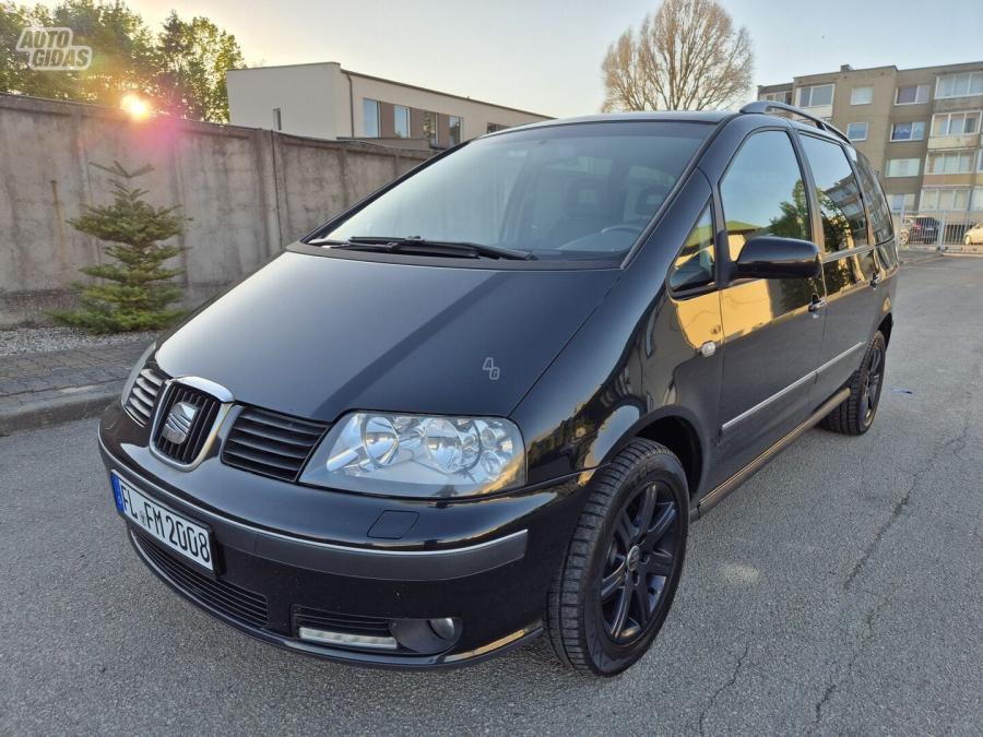 Melns SEAT Alhambra 2006 Mažeikiai, ar dzinēja tilpumu 2.00 L un nobraukumu 281 tūkst. km par 3650 €, foto 1 vietnē AUTOMOTO.COM.LV