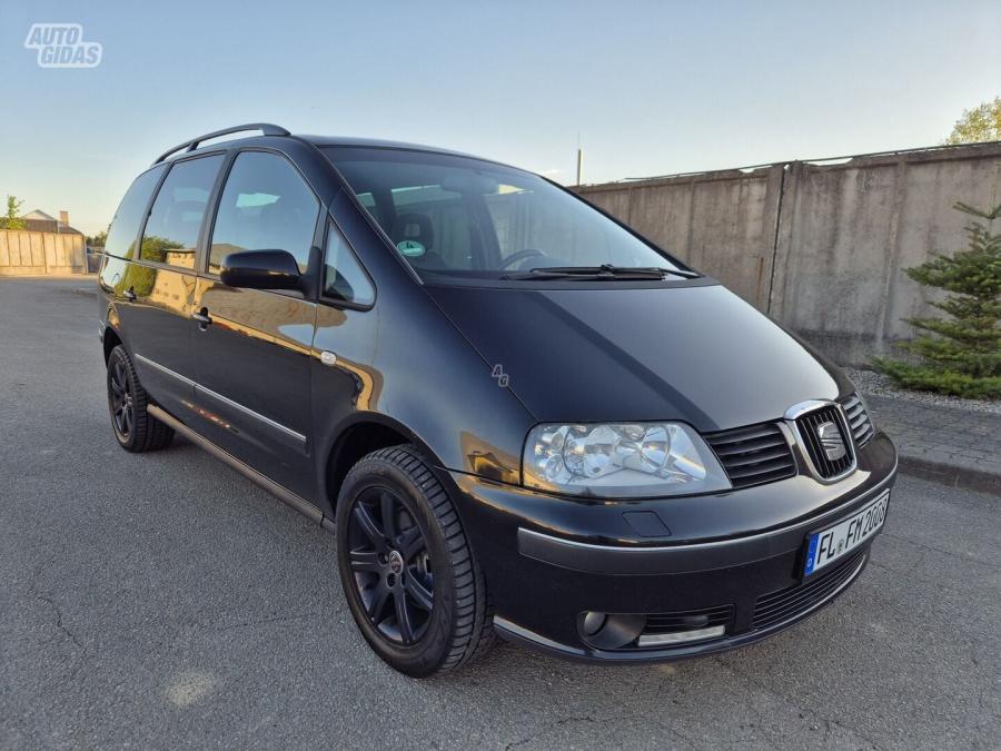 Melns SEAT Alhambra 2006 Mažeikiai, ar dzinēja tilpumu 2.00 L un nobraukumu 281 tūkst. km par 3650 €, foto 7 vietnē AUTOMOTO.COM.LV