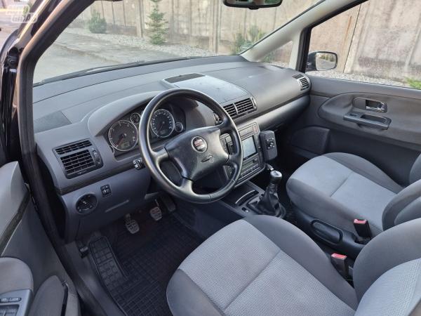 Melns SEAT Alhambra 2006 Mažeikiai, ar dzinēja tilpumu 2.00 L un nobraukumu 281 tūkst. km par 3650 €, foto 7 vietnē AUTOMOTO.COM.LV