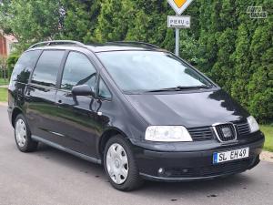 Black SEAT Alhambra 2006 in Mazeikiai, with an engine capacity of 2.00 L and mileage of 226 thousand km for 3150 €, photo  on AUTOMOTO.COM.LV