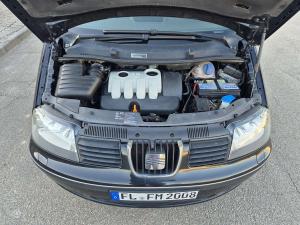 Black SEAT Alhambra 2006 in Mazeikiai, with an engine capacity of 2.00 L and mileage of 281 thousand km for 3650 €, photo 13 on AUTOMOTO.COM.LV