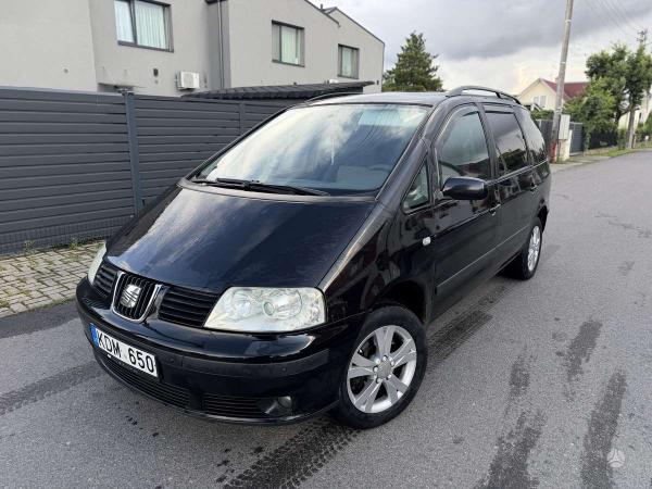 Melns SEAT Alhambra 2006 Kauņa, ar dzinēja tilpumu 1.90 L un nobraukumu 327 tūkst. km par 3250 €, foto 1 vietnē AUTOMOTO.COM.LV