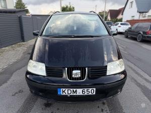 Melns SEAT Alhambra 2006 Kauņa, ar dzinēja tilpumu 1.90 L un nobraukumu 327 tūkst. km par 3250 €, foto 3 vietnē AUTOMOTO.COM.LV