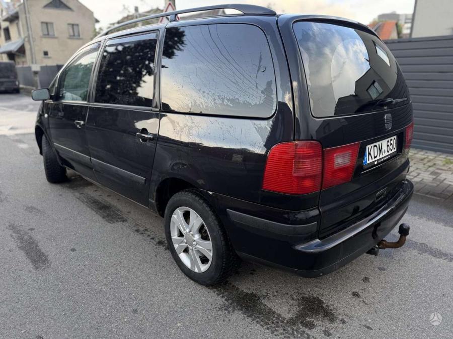 Melns SEAT Alhambra 2006 Kauņa, ar dzinēja tilpumu 1.90 L un nobraukumu 327 tūkst. km par 3250 €, foto 9 vietnē AUTOMOTO.COM.LV