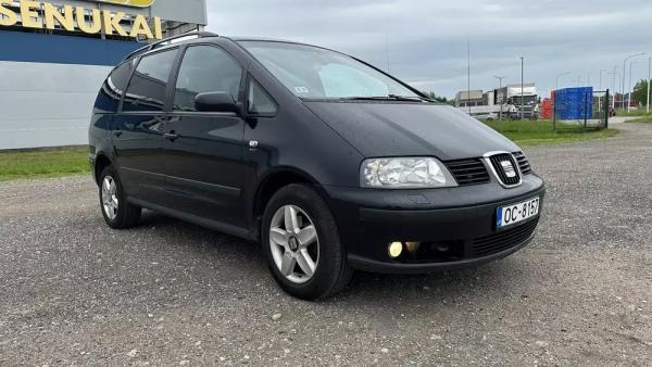 Melns SEAT Alhambra 2006 Daugavpils, ar dzinēja tilpumu 2.00 L un nobraukumu 339 tūkst. km par 2350 €, foto 7 vietnē AUTOMOTO.COM.LV