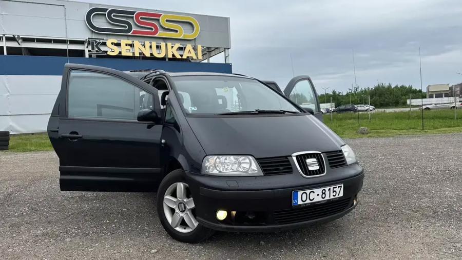 Melns SEAT Alhambra 2006 Daugavpils, ar dzinēja tilpumu 2.00 L un nobraukumu 339 tūkst. km par 2350 €, foto 33 vietnē AUTOMOTO.COM.LV