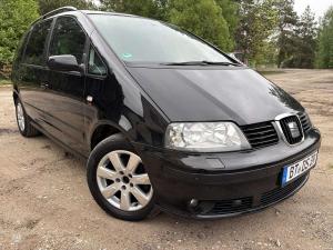 Black SEAT Alhambra 2007 in Prienai, with an engine capacity of 1.97 L and mileage of 220 thousand km for 3400 €, photo 4 on AUTOMOTO.COM.LV