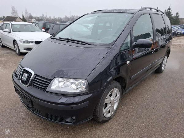 Melns SEAT Alhambra 2008 Utena, ar dzinēja tilpumu 1.97 L un nobraukumu 250 tūkst. km par 2850 €, foto 1 vietnē AUTOMOTO.COM.LV