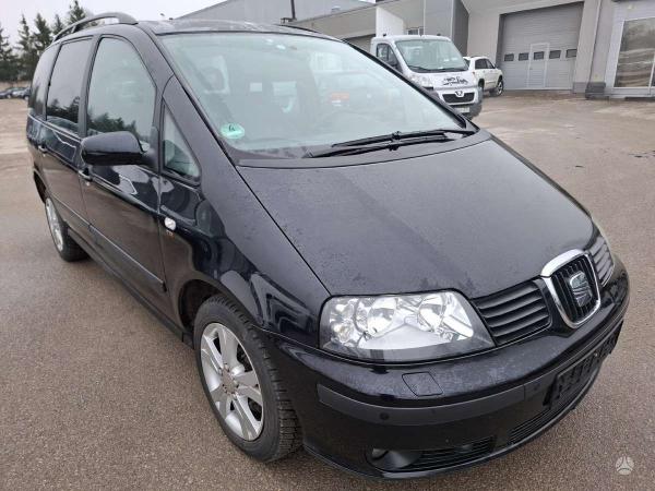 Melns SEAT Alhambra 2008 Utena, ar dzinēja tilpumu 1.97 L un nobraukumu 250 tūkst. km par 2850 €, foto 4 vietnē AUTOMOTO.COM.LV