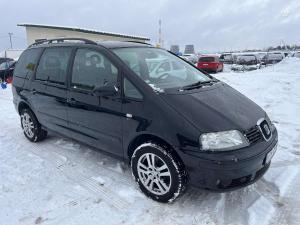 Black SEAT Alhambra 2008 in Vilnius, with an engine capacity of 2.00 L and mileage of 260 thousand km for 3650 €, photo  on AUTOMOTO.COM.LV