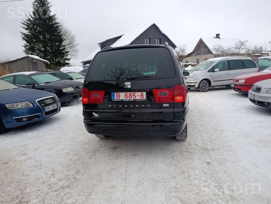 Melns SEAT Alhambra 2008 Rēzekne, ar dzinēja tilpumu 2.00 L un nobraukumu 254 tūkst. km par 3850 €, foto 28 vietnē AUTOMOTO.COM.LV