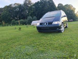 Black SEAT Alhambra 2008 in Marijampole, with an engine capacity of 1.97 L and mileage of 219 thousand km for 2850 €, photo  on AUTOMOTO.COM.LV