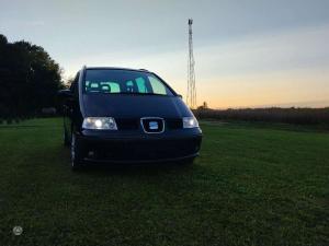 Black SEAT Alhambra 2008 in Marijampole, with an engine capacity of 1.97 L and mileage of 219 thousand km for 2850 €, photo 4 on AUTOMOTO.COM.LV