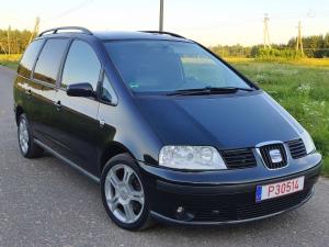 Black SEAT Alhambra 2008 in Kedainiai, with an engine capacity of 1.97 L and mileage of 300 thousand km for 3650 €, photo 3 on AUTOMOTO.COM.LV