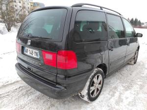 Melns SEAT Alhambra 2009 Panevēža, ar dzinēja tilpumu 1.90 L un nobraukumu 275 tūkst. km par 3200 €, foto 11 vietnē AUTOMOTO.COM.LV