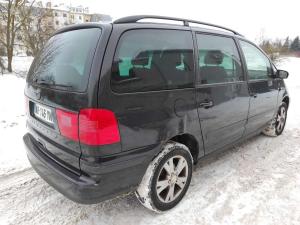 Melns SEAT Alhambra 2009 Panevēža, ar dzinēja tilpumu 1.90 L un nobraukumu 275 tūkst. km par 3200 €, foto 12 vietnē AUTOMOTO.COM.LV