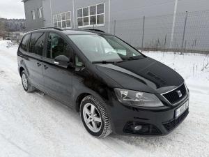 Black SEAT Alhambra 2011 in Vilnius, with an engine capacity of 1.97 L and mileage of 264 thousand km for 5900 €, photo 3 on AUTOMOTO.COM.LV