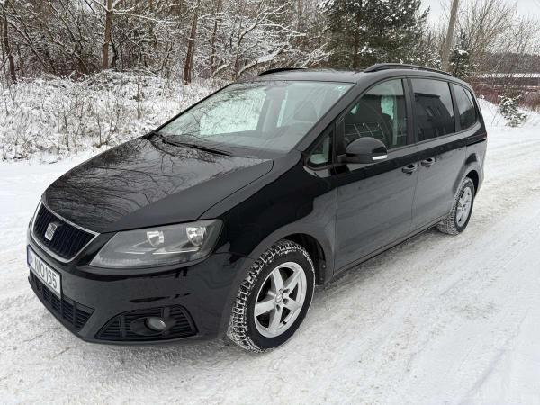 Melns SEAT Alhambra 2011 Viļņa, ar dzinēja tilpumu 1.97 L un nobraukumu 265 tūkst. km par 5800 €, foto 1 vietnē AUTOMOTO.COM.LV