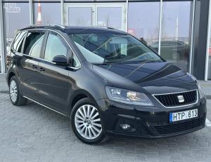 Melns SEAT Alhambra 2011 Viļņa, ar dzinēja tilpumu 2.00 L un nobraukumu 349 tūkst. km par 6000 €, foto  vietnē AUTOMOTO.COM.LV