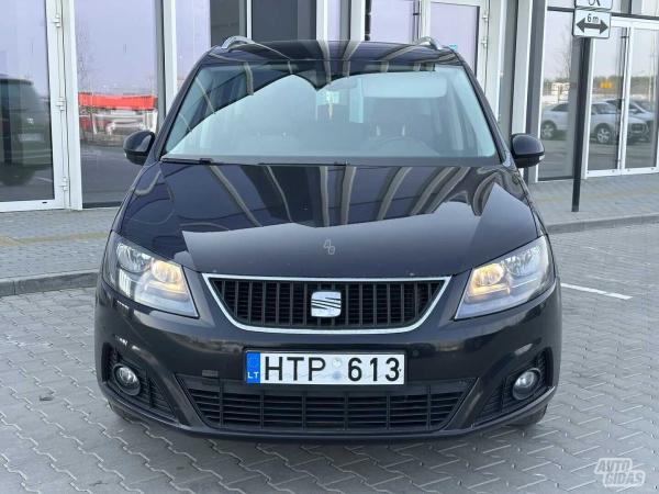 Black SEAT Alhambra 2011 in Vilnius, with an engine capacity of 2.00 L and mileage of 349 thousand km for 6000 €, photo 2 on AUTOMOTO.COM.LV