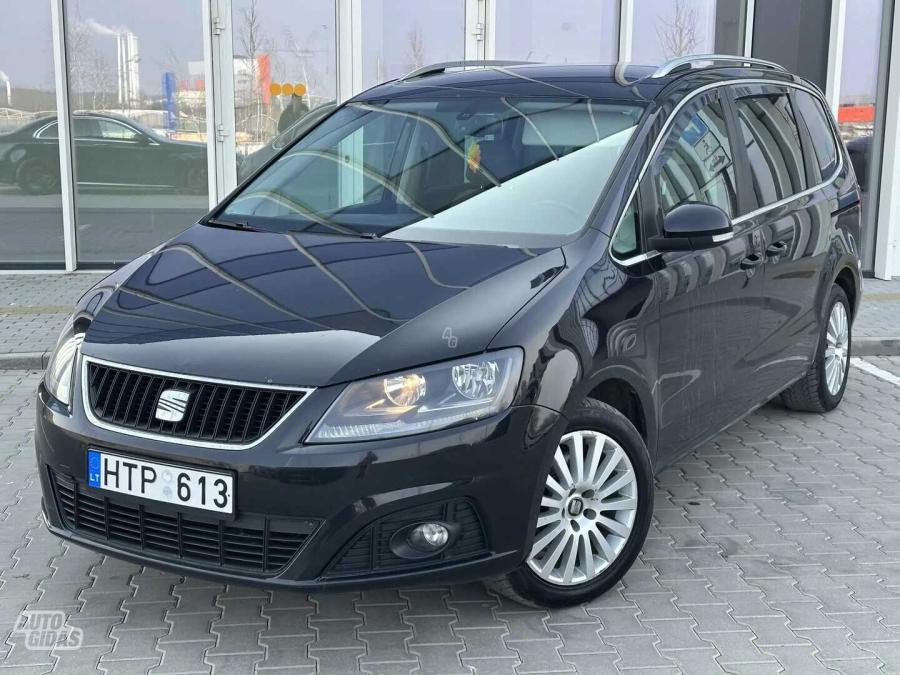 Melns SEAT Alhambra 2011 Viļņa, ar dzinēja tilpumu 2.00 L un nobraukumu 349 tūkst. km par 6000 €, foto 4 vietnē AUTOMOTO.COM.LV