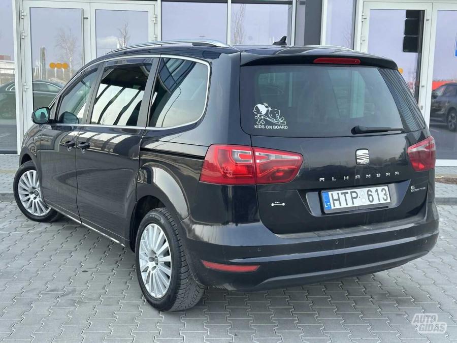 Melns SEAT Alhambra 2011 Viļņa, ar dzinēja tilpumu 2.00 L un nobraukumu 349 tūkst. km par 6000 €, foto 5 vietnē AUTOMOTO.COM.LV