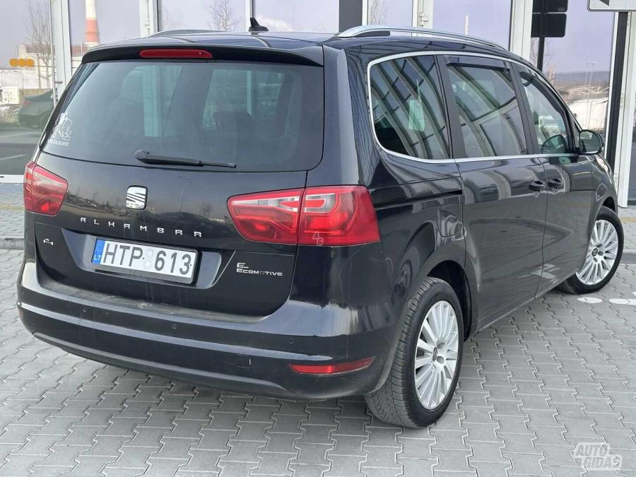 Melns SEAT Alhambra 2011 Viļņa, ar dzinēja tilpumu 2.00 L un nobraukumu 349 tūkst. km par 6000 €, foto 7 vietnē AUTOMOTO.COM.LV